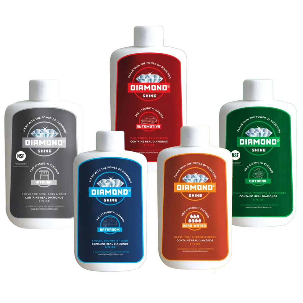 Drill Brushes & Hard Water Cleaners - Diamond Shine