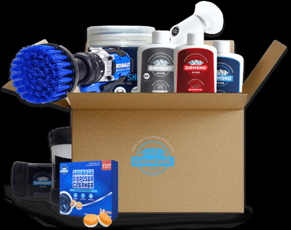 Drill Brush Attachments & Cleaners - Diamond Shine